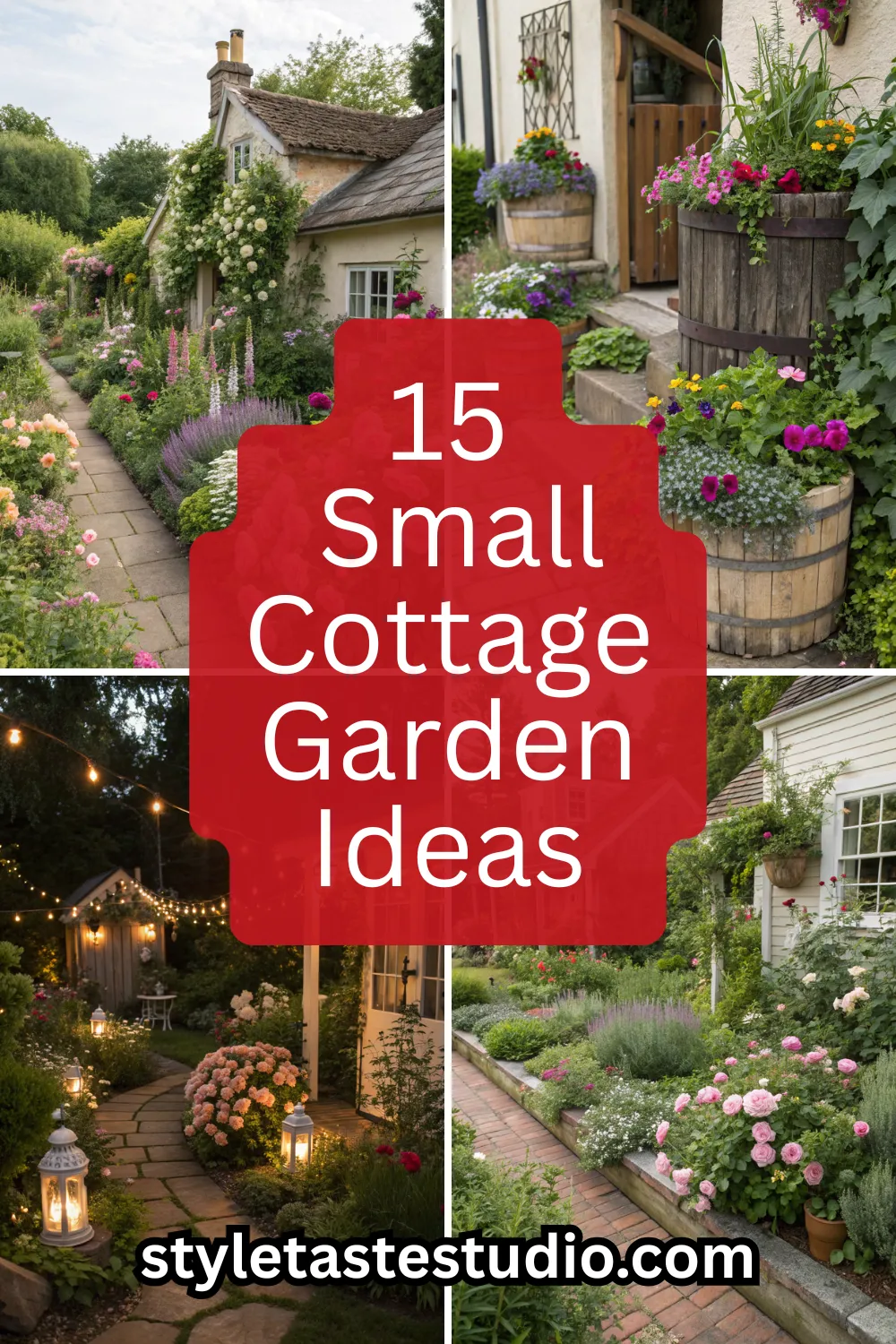 15 Small Cottage Garden Ideas for Charming, Lush Outdoor Spaces